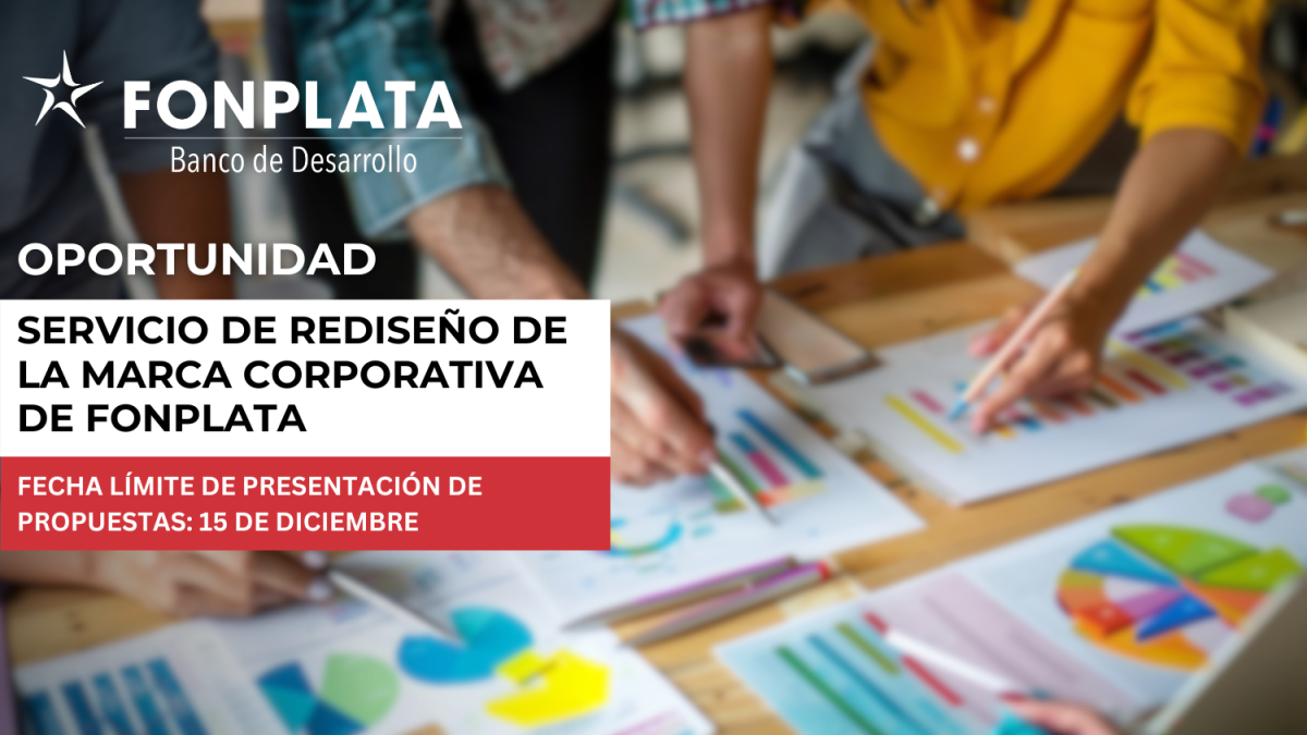 FONPLATA abre convocatoria para la renovación de su Marca Corporativa