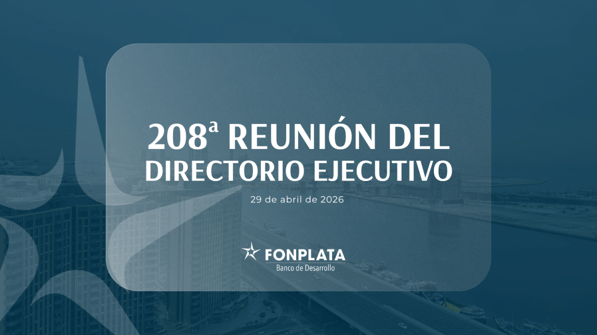 The 208th Regular Meeting of FONPLATA’s Executive Board of Directors ...